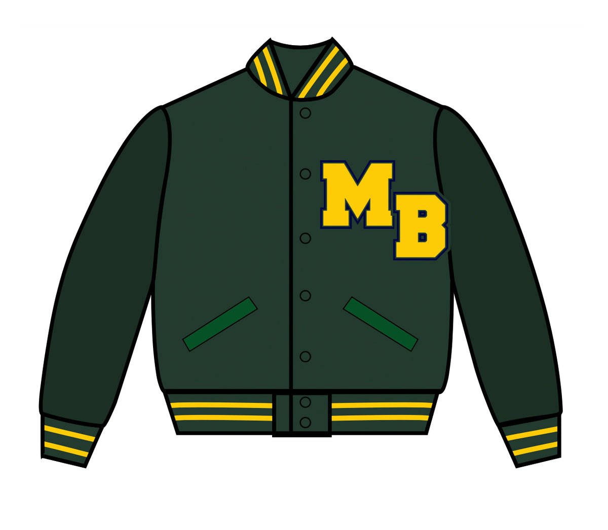 Mountain Brook Letter Jackets – JDR Grad Supplies