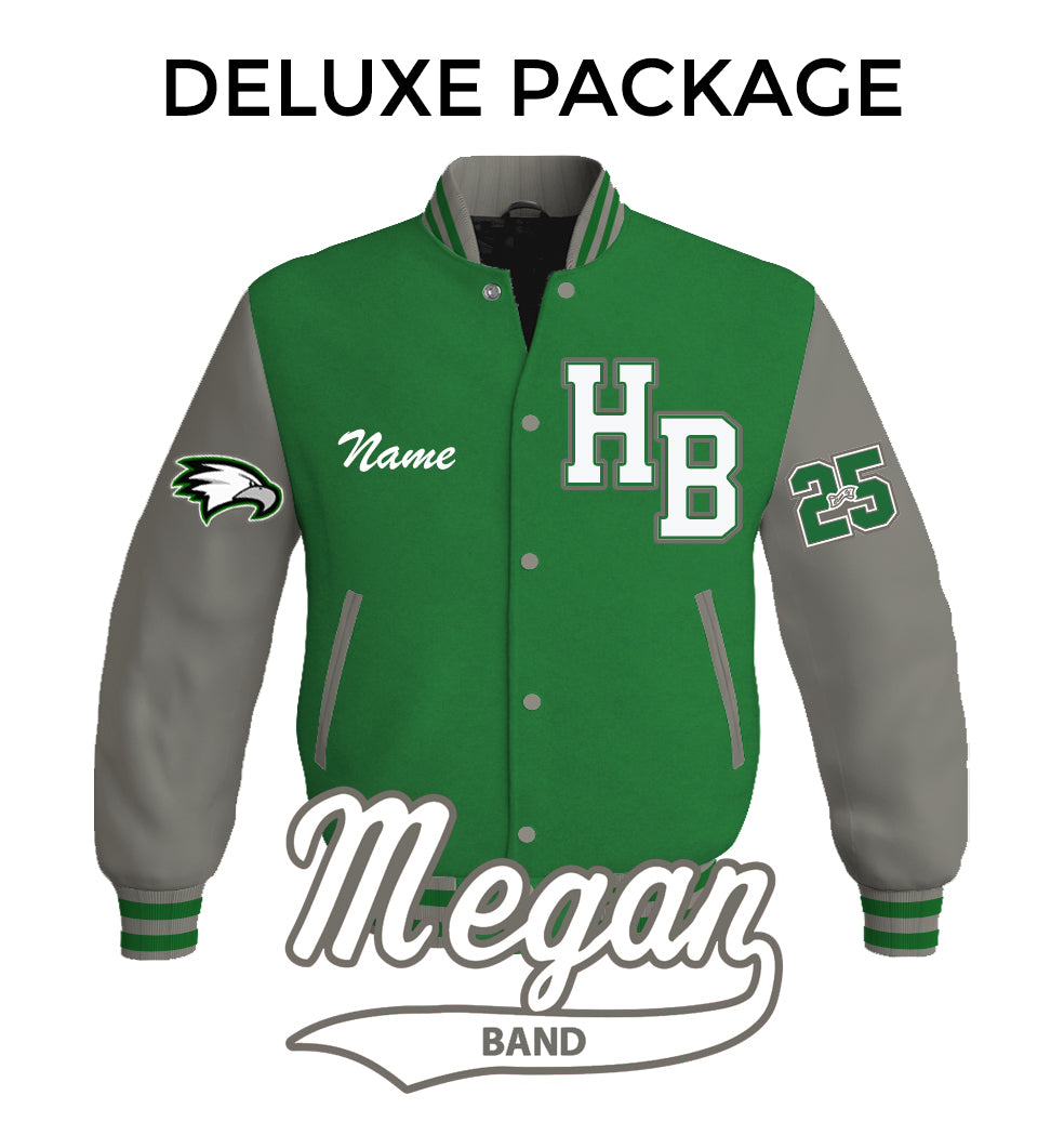 Hokes Bluff Letter Jacket Deluxe Package – JDR Grad Supplies