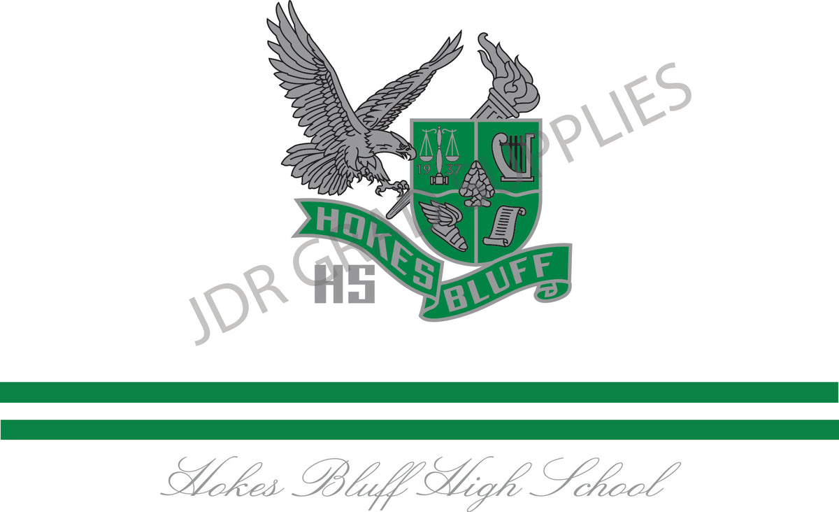 Hokes Bluff Custom Announcements (Pack of 25) – JDR Grad Supplies